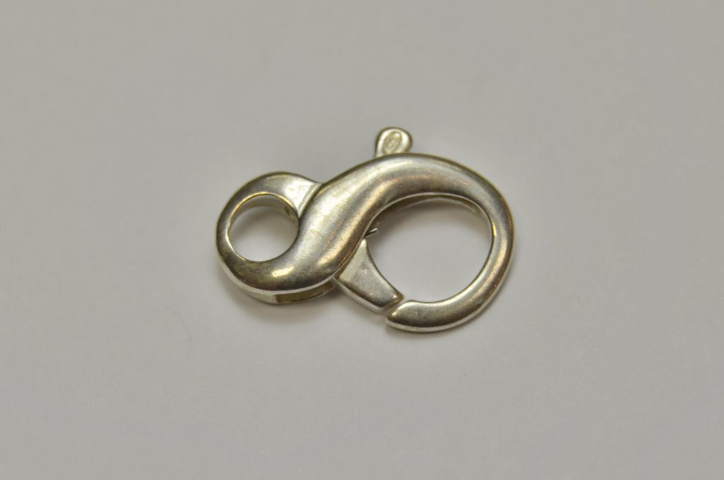 Sterling Silver Clasp - Figure "8" shape Lobster